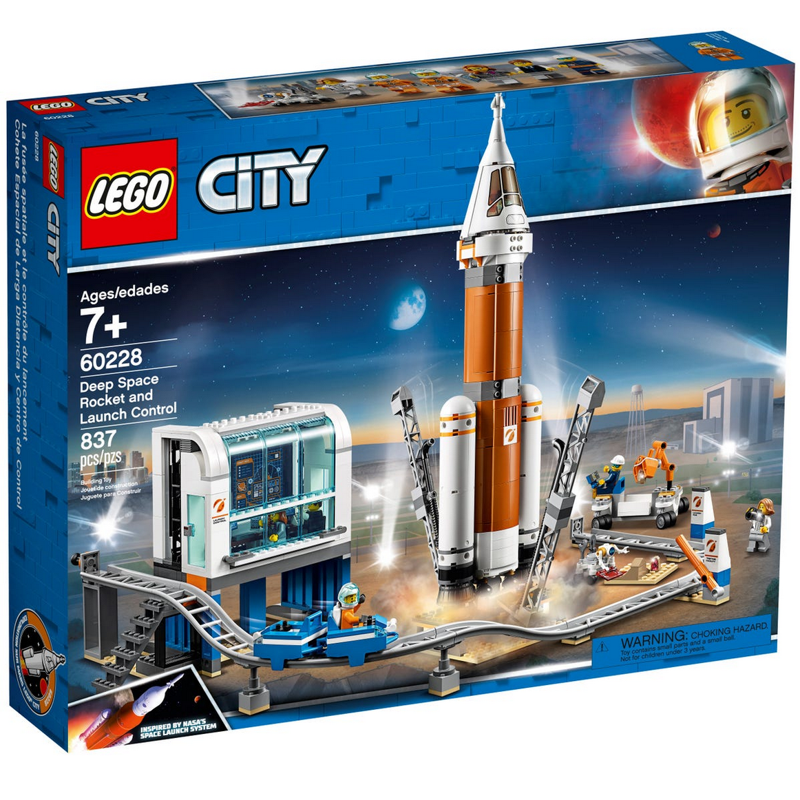 60228 Deep Space Rocket and Launch Control | Bricknowlogy